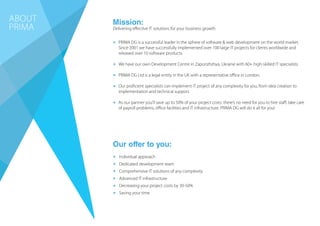 Presentation Prima DG | PDF
