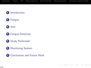 Analysis and Monitoring of Mental Fatigue | PDF | Operating Systems | Computer Software and ...