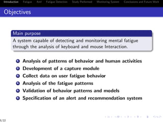 Analysis and Monitoring of Mental Fatigue | PDF | Operating Systems ...