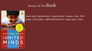 book rewiew of ignited minds | PPTX