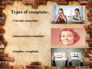 why do people complain? | PPT