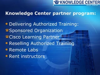Knowledge Center Incom Company | PPT | Computing | Technology & Computing