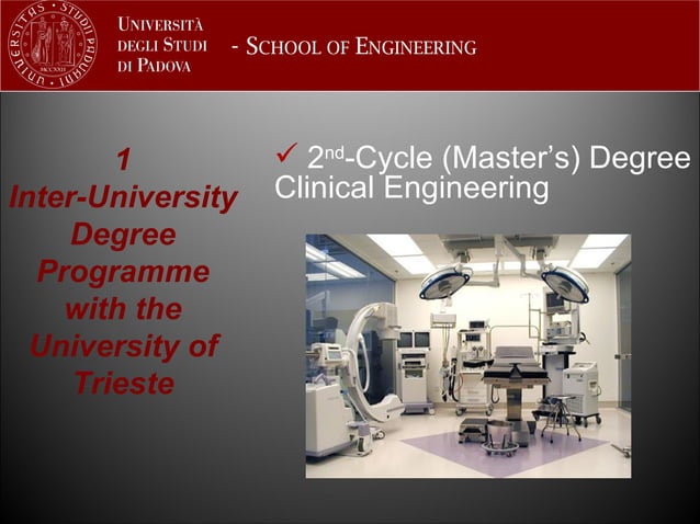 School of Engineering - Presentation | PPT