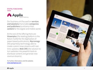 Applix Presentation | PDF