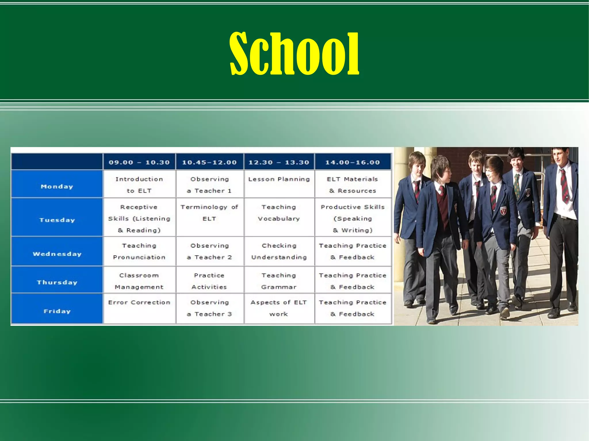 Presentation english | ODP