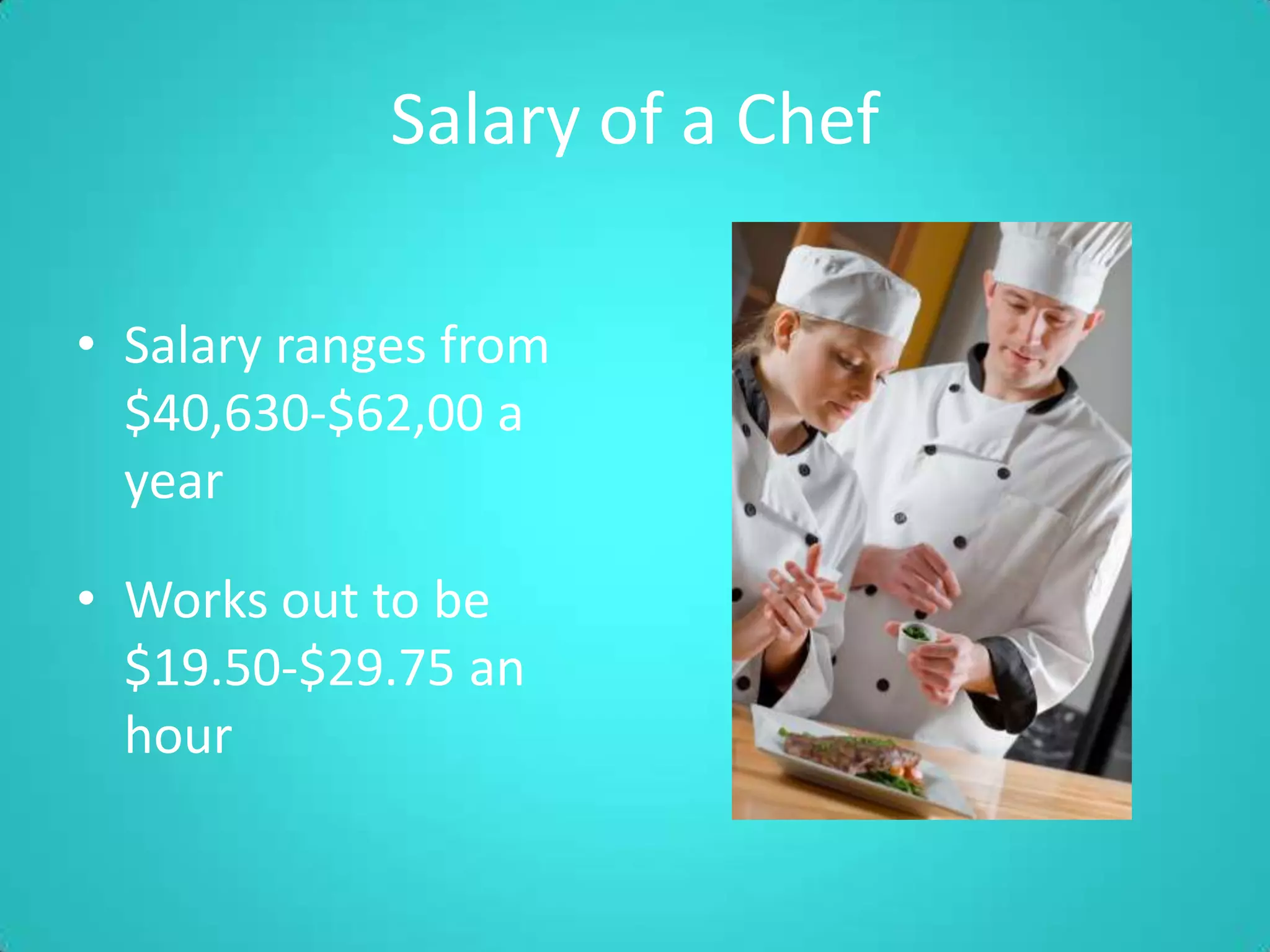 Culinary Arts Career Path | PPTX