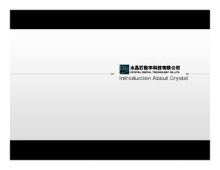Portofolio Crystal CG English | PDF