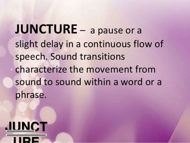 Juncture