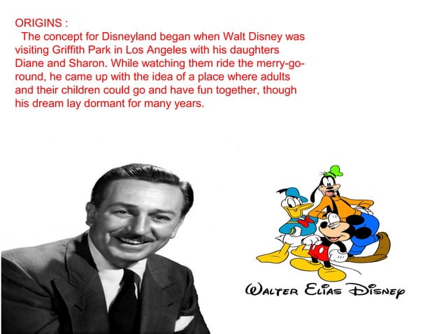 Presentation english Disneyland | PPT