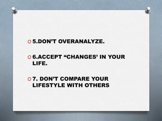 ACCEPTING CHALLENGES OF LIFE | PPTX