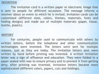Presentation about invitation FROZEN Group | PPTX