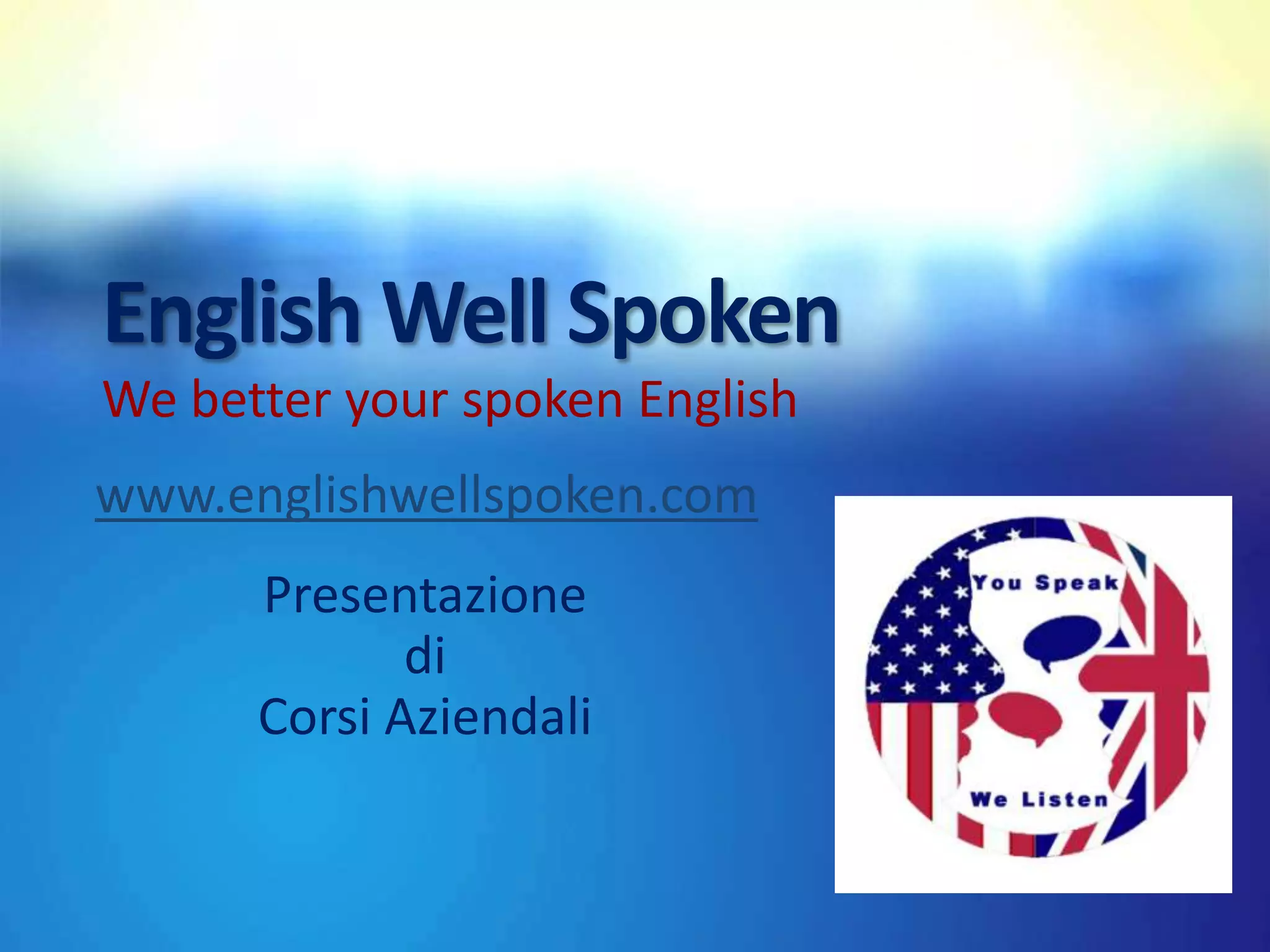Inglese per Aziede | PPTX
