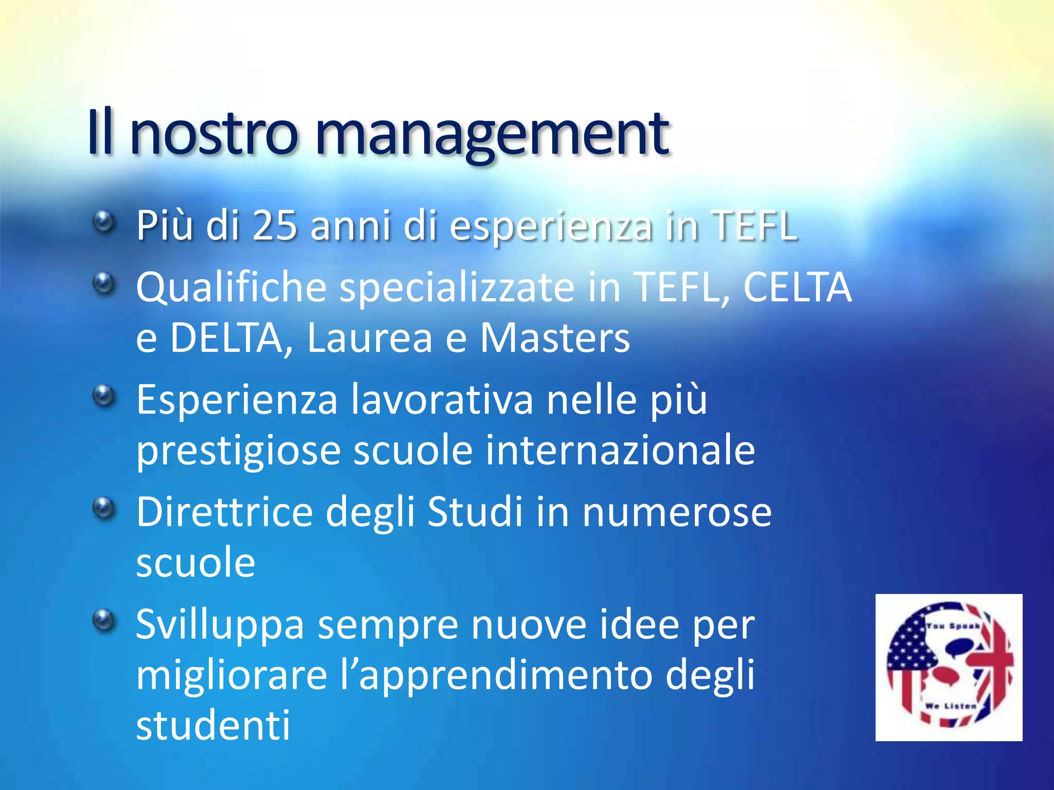 Inglese per Aziede | PPTX