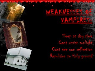 Vampires by Maryam n Sumera | PPT | Blood Disorders | Diseases and ...