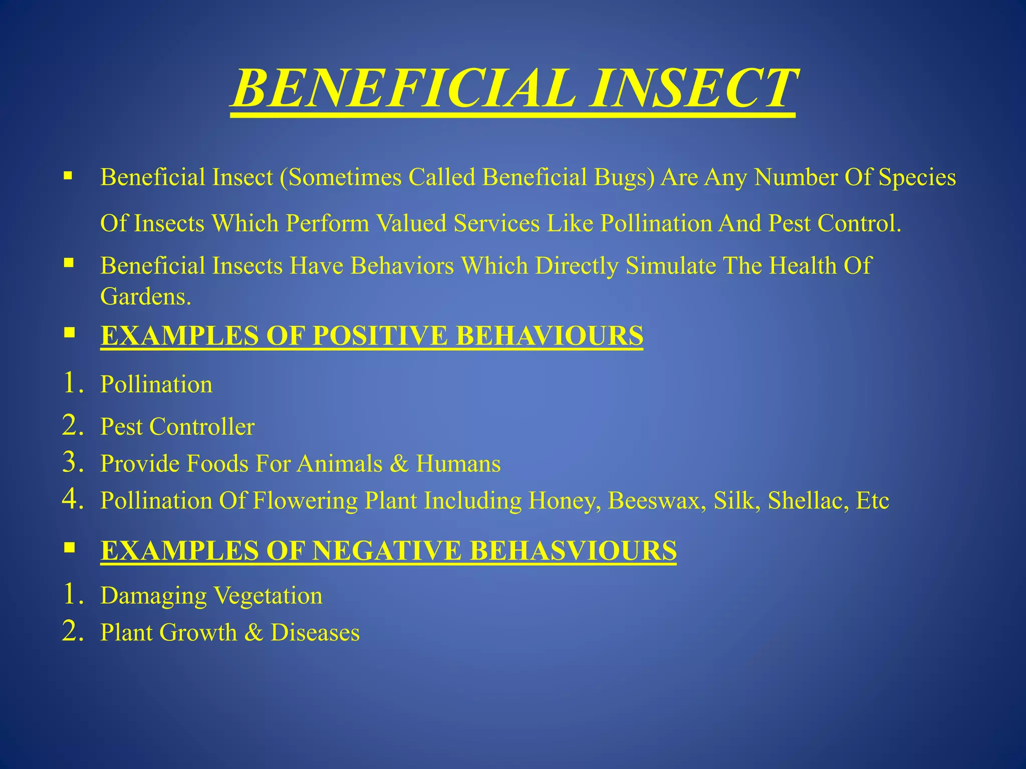 beneficial insects (ladybird beetle) | PPT