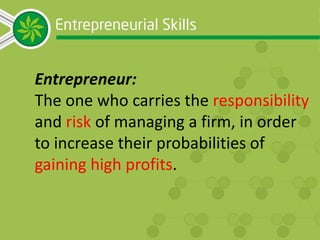 Presentation Entrepreneurship and Advertisement | PPTX