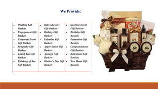 BUSINESS PLAN ON “CUSTOMIZED GIFT BASKET” Entreprenourship | PPT