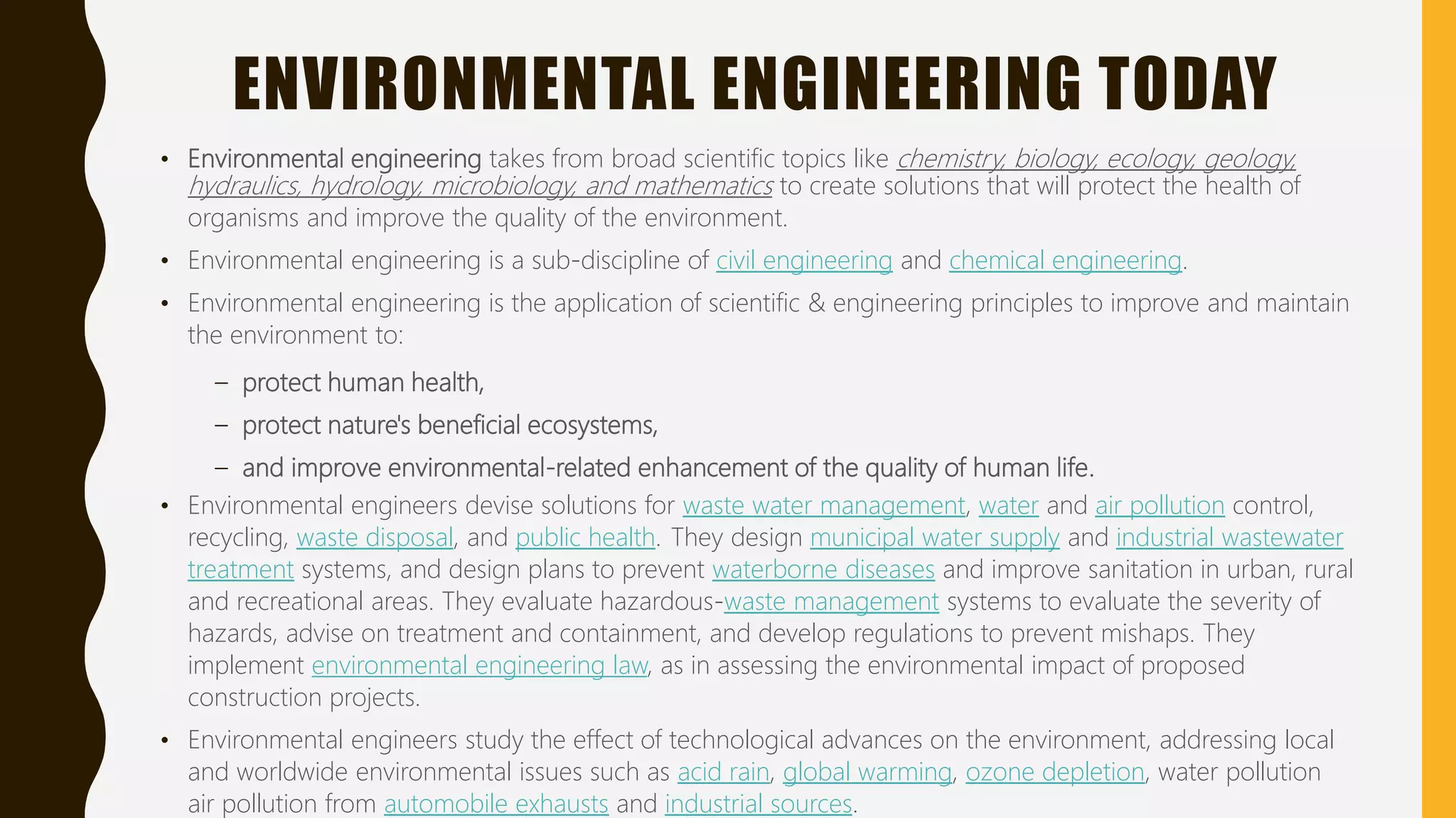 What is Environmental Engineering? | PPTX