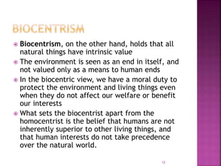 Presentation environmental ethics_1502530007_266921 | PPT