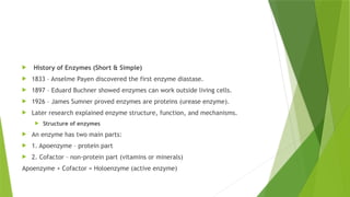 Presentation Enzmes classifications .pptx