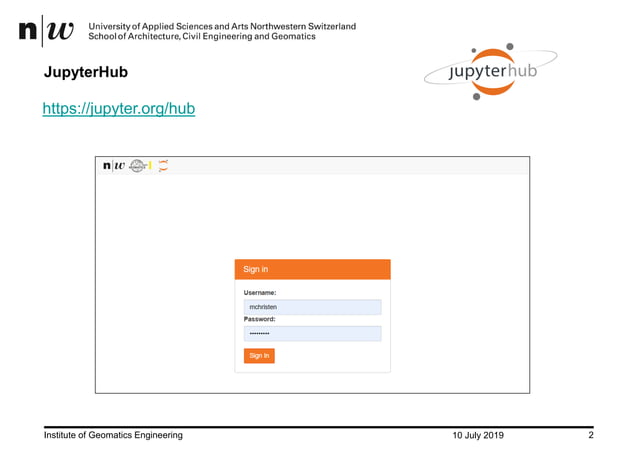 EuroPython 2019: GeoSpatial Analysis using Python and JupyterHub | PPT EuroPython 2019: GeoSpatial Analysis using Python and JupyterHub | PPT