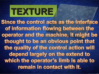 man-machine communication:controls | PPT