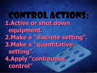 man-machine communication:controls | PPT