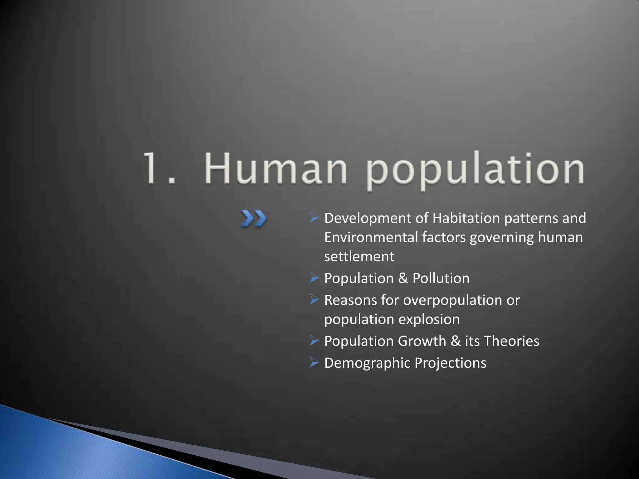 Population growth and Natural resources | PPTX