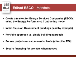 Presentation etihad esco | PDF
