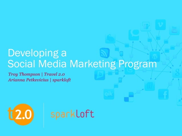 Developing a Social Media Marketing Program | PPT | Free Download