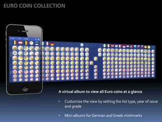 Euro Coin Collection - with 2 Euro Commemoratives | PDF