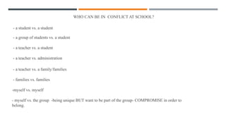 Teaching strategies, Conflict management and Emotional literacy | PPTX