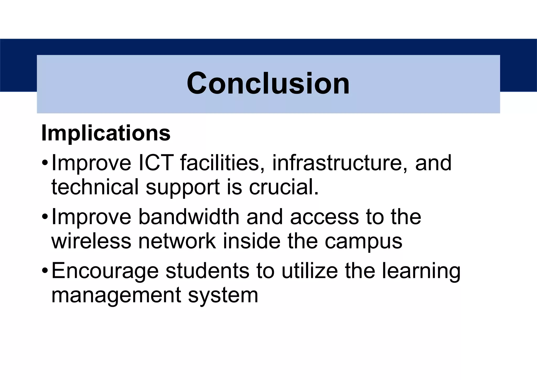 ICT Infrastructure Set and Adoption of Filipino and Indonesian SHS ...