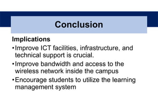 ICT Infrastructure Set and Adoption of Filipino and Indonesian SHS ...