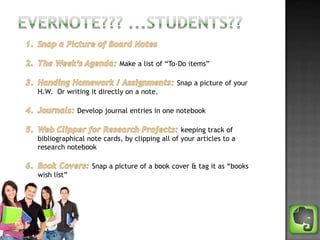 Presentation evernote | PPT