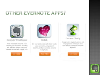 Presentation evernote | PPT