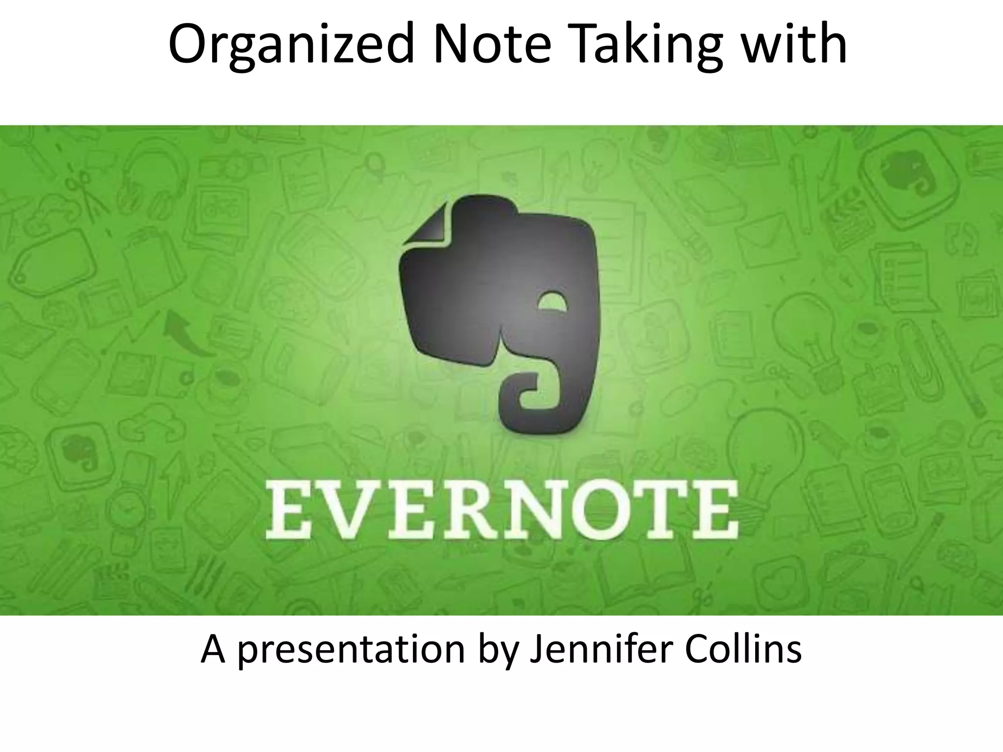 Presentation evernote | PPTX