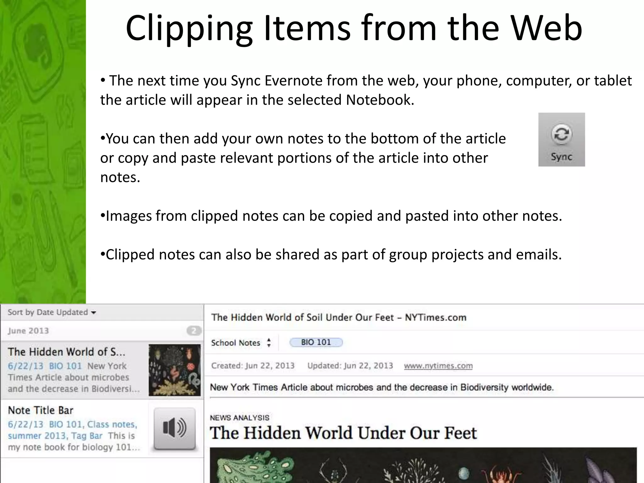 Presentation evernote | PPTX