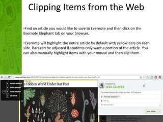 Presentation evernote | PPTX