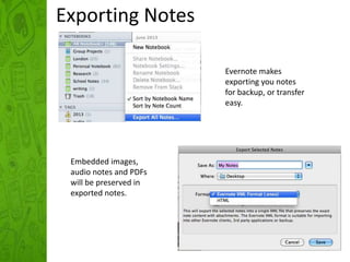 Presentation evernote | PPTX