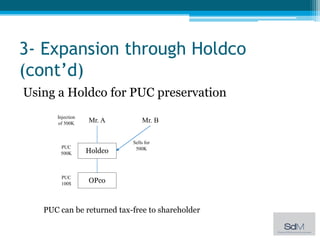 "How does your tax structure evolve with your business?" - Simon Davari ...