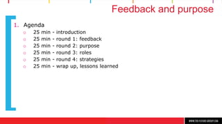 Evolve your team from feedback and purpose | PPTX
