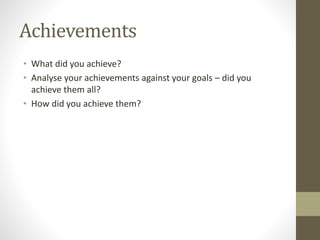 Work Experience Presentation example | PPTX