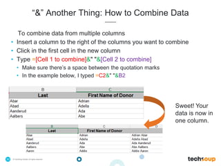Webinar - Excel for Beginners - 2016-03-31 | PPT