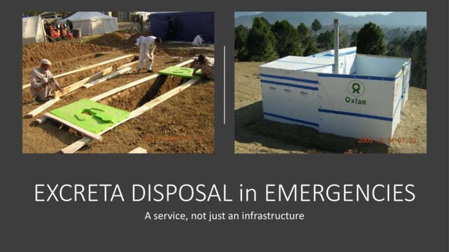 Excreta Disposal | PPTX | Home & Garden