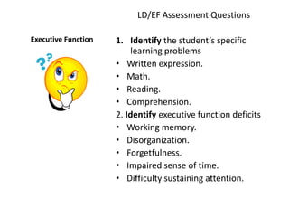 Executive Function | PPTX