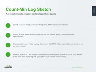 Count-Min Tree Sketch : Approximate counting for NLP tasks | PPT