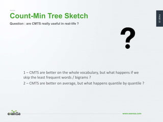 Count-Min Tree Sketch : Approximate counting for NLP tasks | PPT