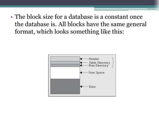 Oracle Database Architecture | PPTX