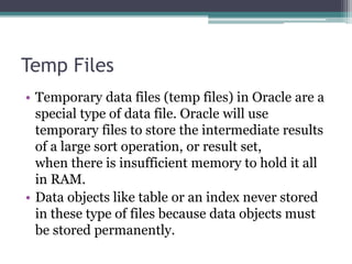 Oracle Database Architecture | PPTX